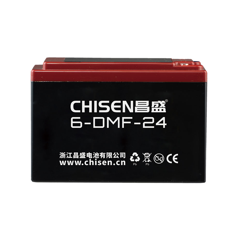 昌盛6-DMF-24电动摩托车电池 12V24Ah铅酸电池 电动车电瓶 电瓶车电池 蓄电池厂家 电动车电池生产厂家 电动车电池厂家出口批发 ...